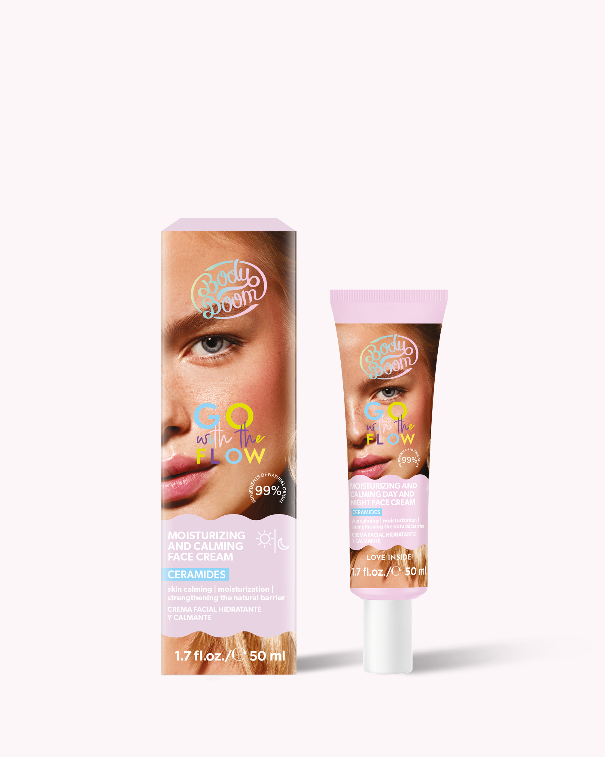 Calming Face Cream & Moisturizer | Go with the Flow by BodyBoom